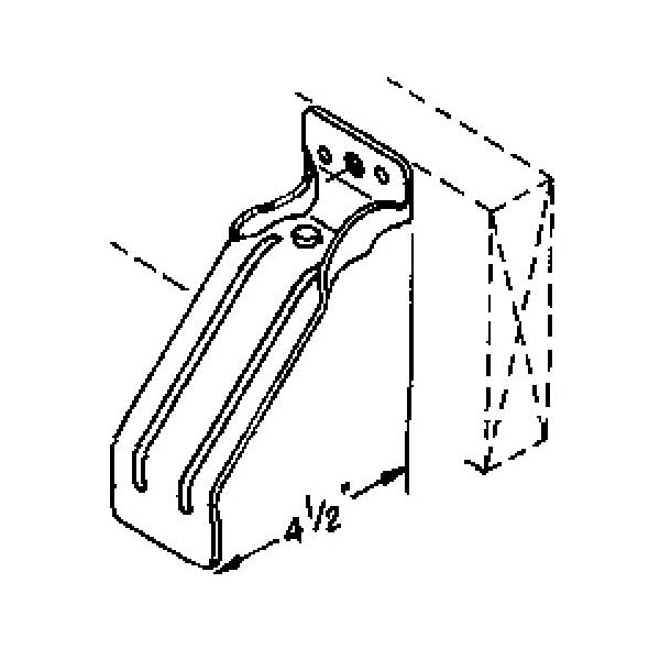 Round Track Long Face Mount Bracket – hutchison-inc.com